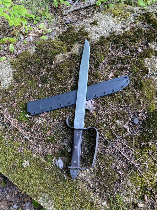 “D” Guard Hunting Sword – Valhalla Custom Knives